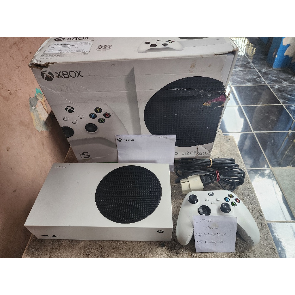 Jual Xbox Series S White 512GB SSD 120FPS Fullset 13 | Shopee Indonesia