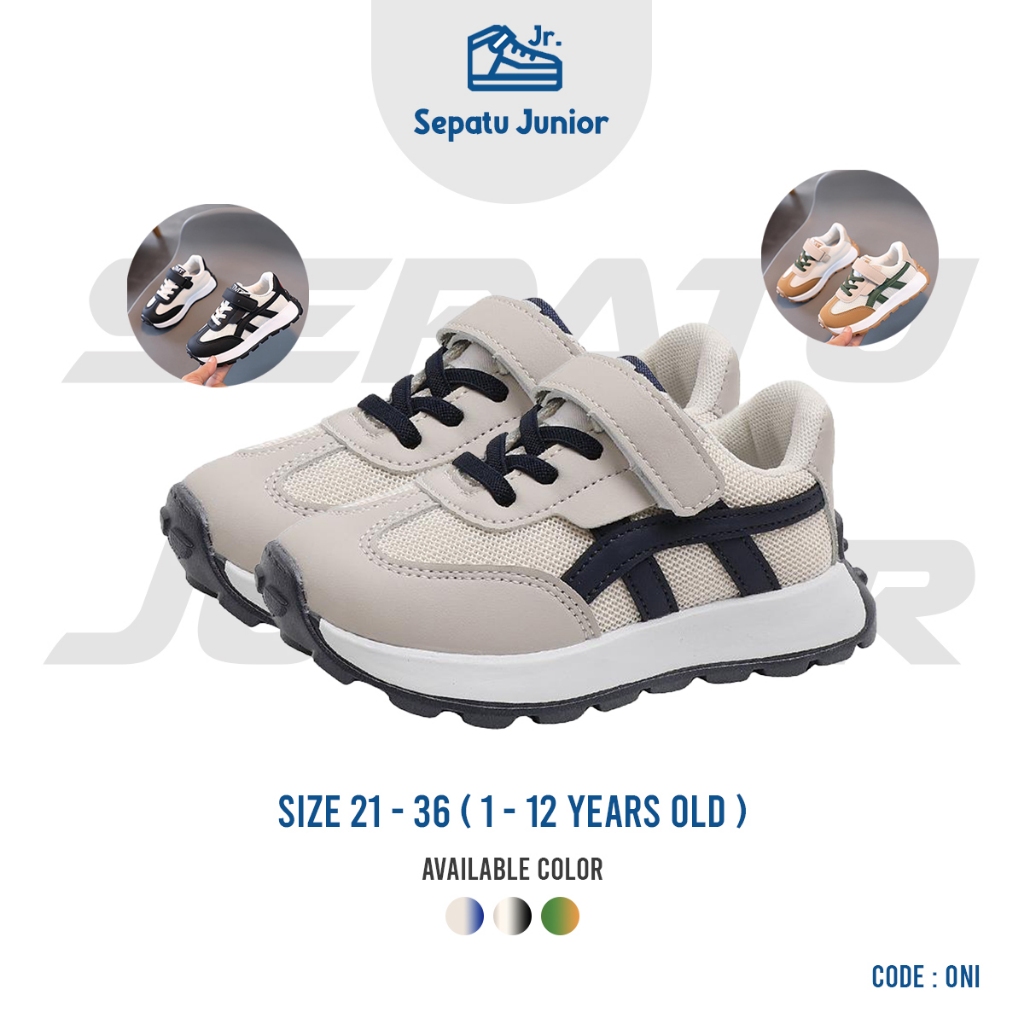 Jual Sepatu Anak Laki-laki Sneaker Casual Premium Premium Tipe ONI ...