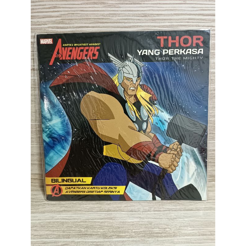 Jual Buku Bacaan Anak Bilingual Avengers Series - Thor Yang Perkasa ...