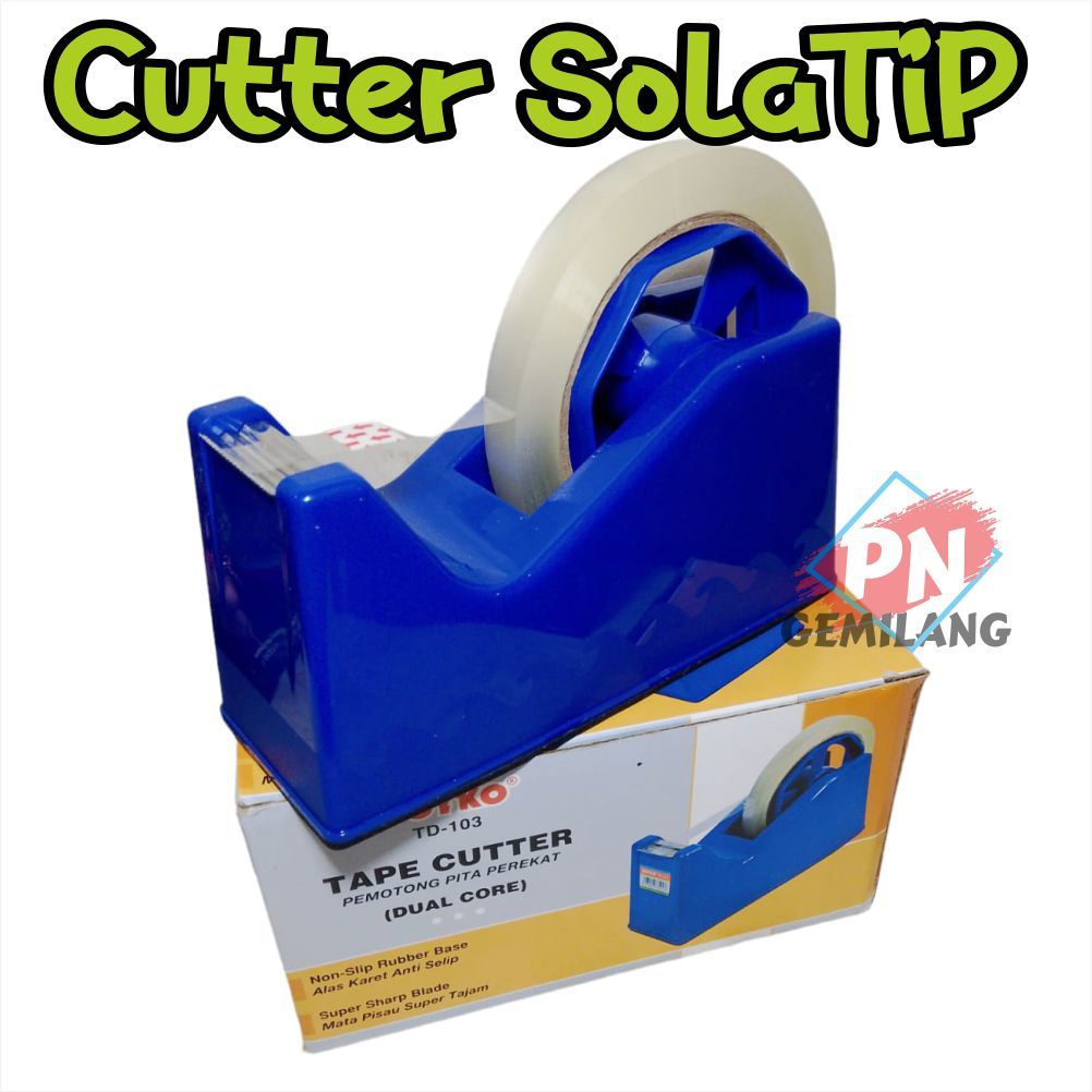 Jual Tape Cutter Tempat Pemotong Lakban Isolasi Tape CUTTER Dispenser ...
