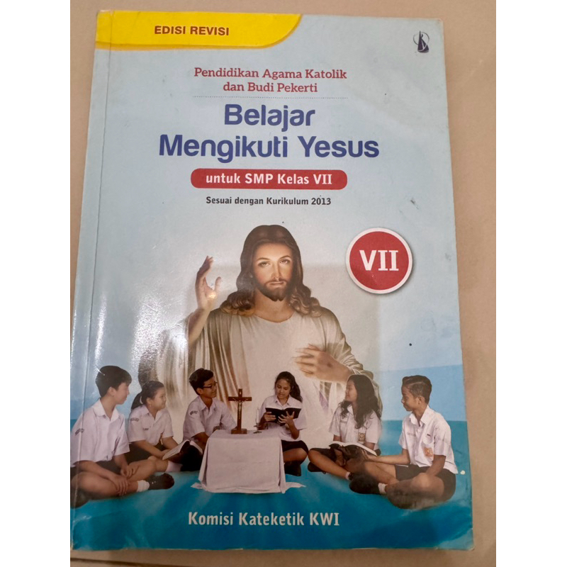 Jual BELAJAR MENGIKUTI YESUS BUKU SMP KELAS 7 revisi | Shopee Indonesia
