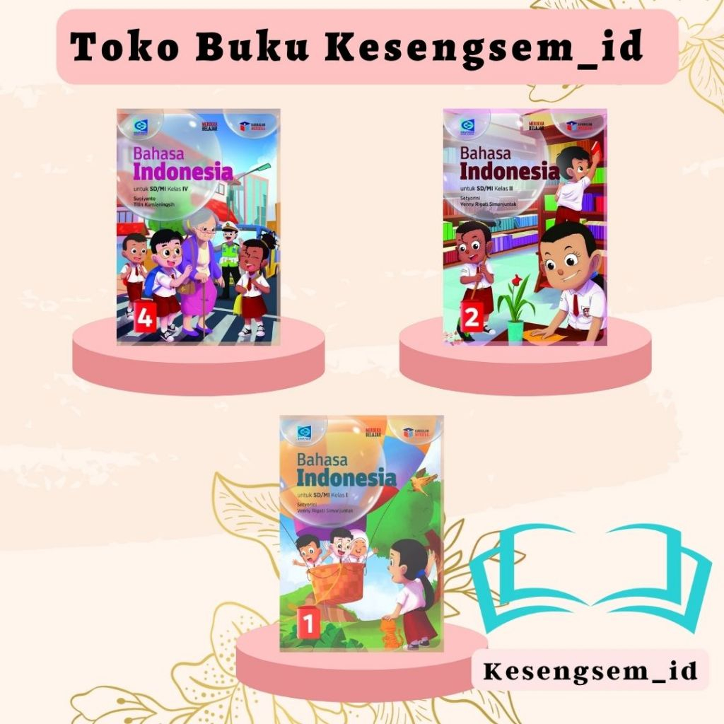 Jual Buku Bahasa Indonesia Kelas 1, 2, 3, 4, 5, 6 SD/MI Kurikulum Merdeka - Grafindo | Shopee ...