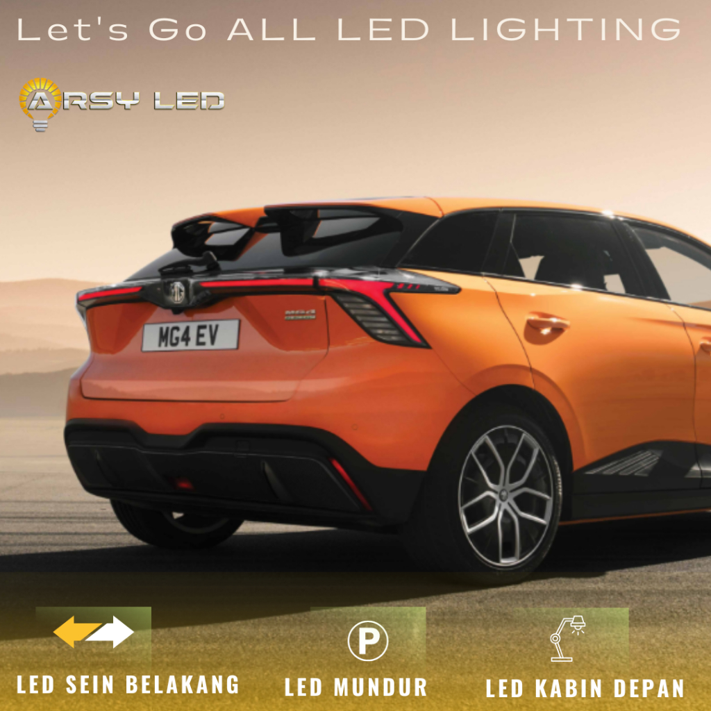 Jual ARSYLED Paket Lampu LED mobil MG4 EV Sein Kabin Plafon Mundur | Shopee Indonesia