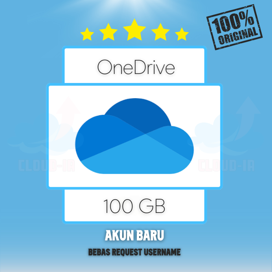 Jual OneDrive 100GB Lifetime License Resmi Legal Original Bergaransi ...