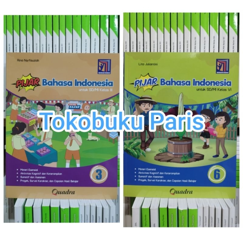 Jual ORI Buku Pijar Bahasa Indonesia sd mi kelas 3 6 Kurikulum Merdeka Quadra | Shopee Indonesia