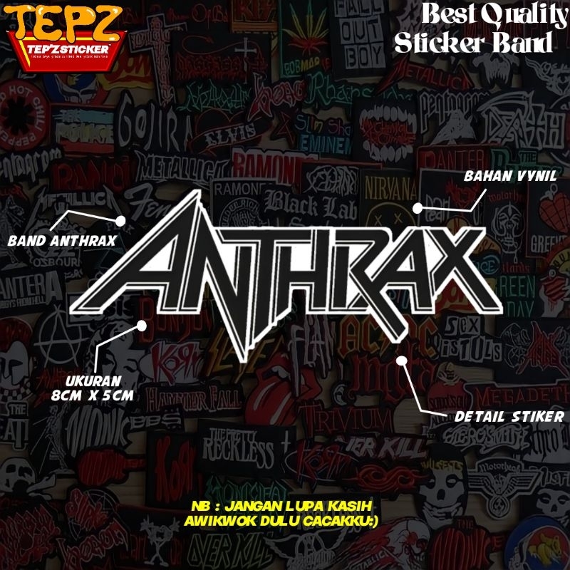 Jual STIKER STICKER (BAND ANTHRAX) STIKER BAND|STIKER METAL|STIKER ...