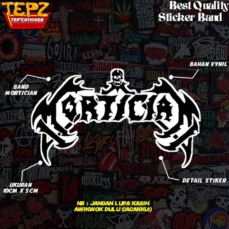 Jual STIKER STICKER (BAND MORTICIAN) STIKER BAND|STIKER METAL|STIKER ...
