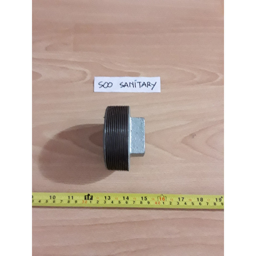 Jual Plug 3" Inch Besi Galvanis G Brand - Tutup Pipa Drat Luar BSPT ...