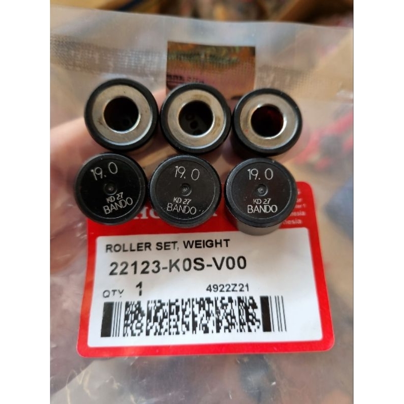 Jual ROLLER HONDA PCX 160, ADV 160, VARIO 160 22123-K0S-V00 ORI AHM ...