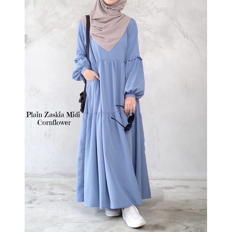 Jual GAMIS WANITA TERBARU SERUT SUSUN VIRAL DRESS REMAJA SAHWA DRESS ...