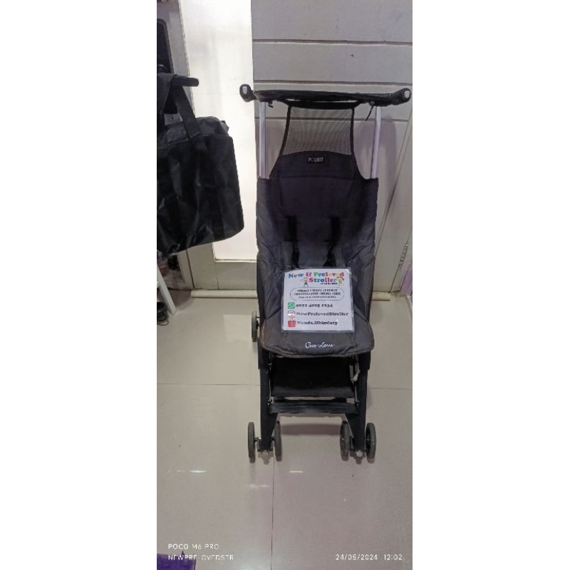 Jual stroller pockit gen 2 merah Hitam orange | Shopee Indonesia