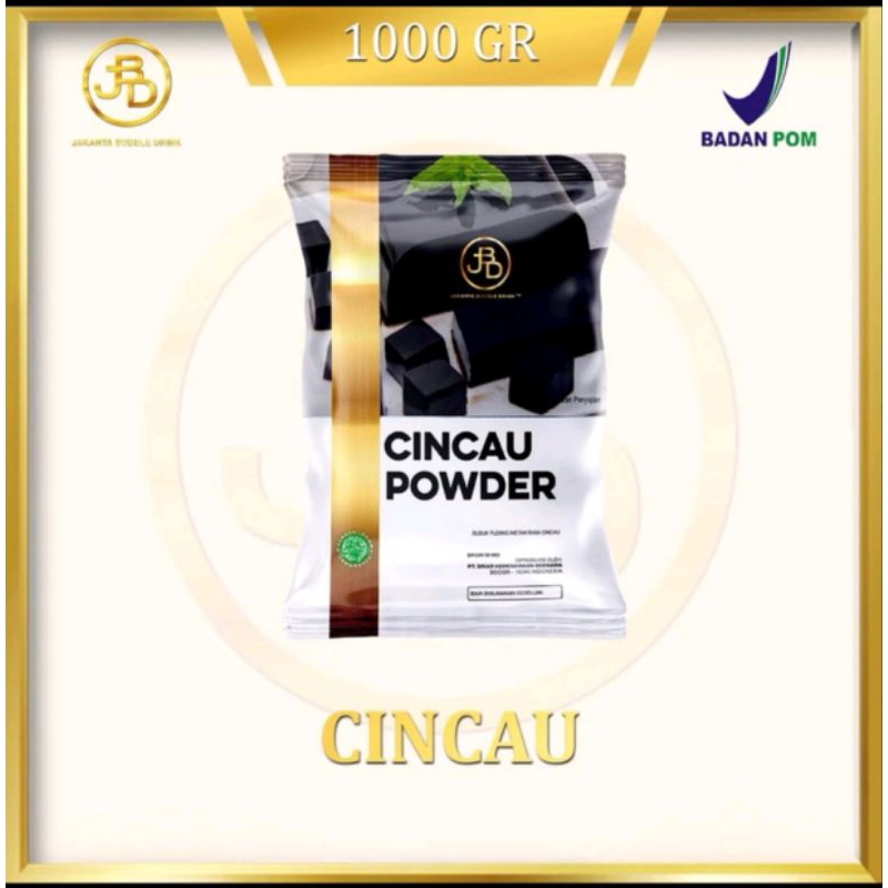 Jual Bubuk Minuman CINCAU Powder 1 KG - JBD | HALAL | Shopee Indonesia
