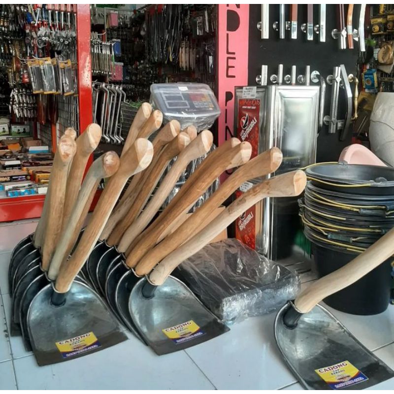 Jual CANGKUL/PACUL CADONG BAJA BESI LADANG KEBUN 100% ORIGINAL | Shopee ...