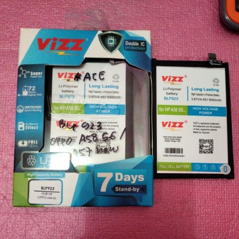 Jual BATRE VIZZ OPPO A58 5G/A83 5G/A57 NEW BLP 923 | Shopee Indonesia