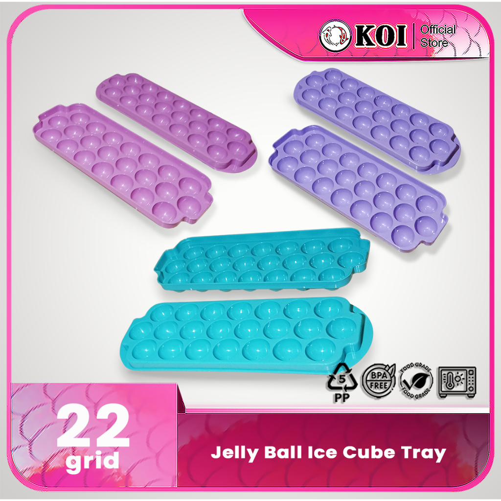 Jual Koi Official - Cetakan ice Jelly Ball Es Batu Puding Buah 22 ...