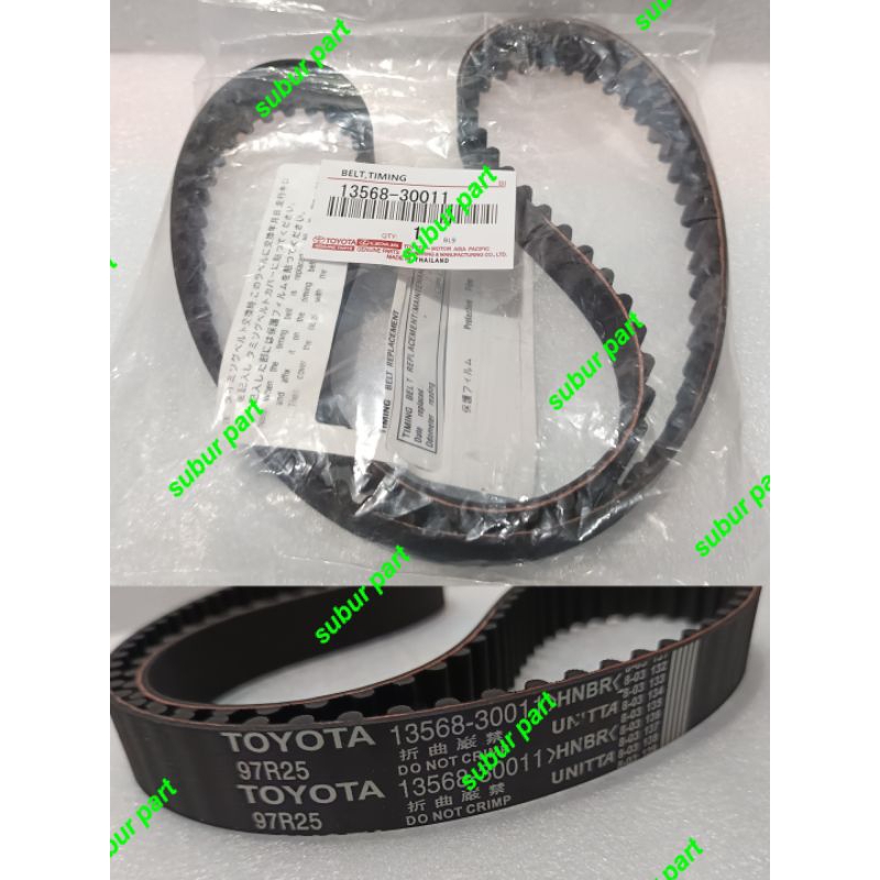 Jual Timing Belt Toyota Hilux/Fortuner/Innova 1kd 2kd 2004-2018 97R25 ...