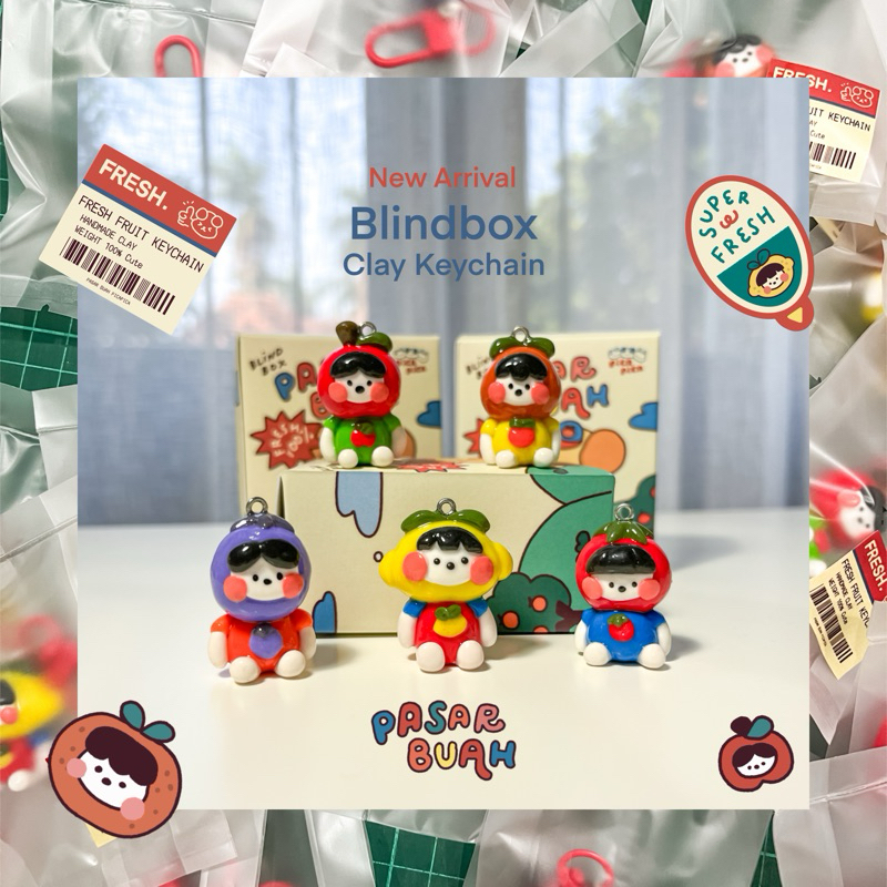 Jual Blindbox Clay Keychain | Shopee Indonesia