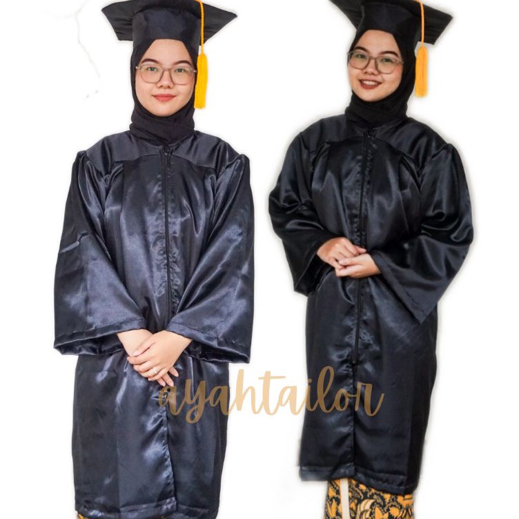 Jual KODE E72X BAJU TOGA JUBAH WISUDA DAN TOPI WISUDA DEWASA SARJANA ...