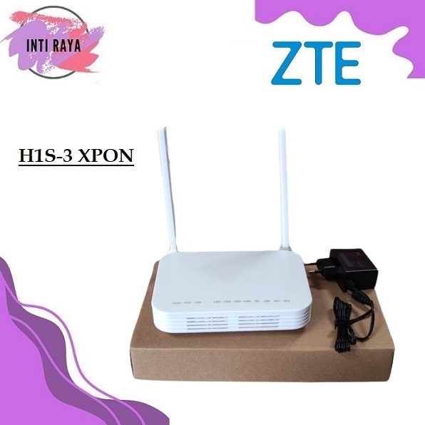 Jual ZTE WIRELESS XPON TERMINAL H1S-3 ONT | Shopee Indonesia