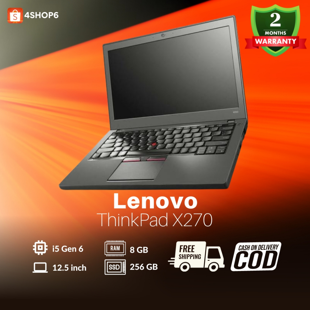 Jual Laptop Lenovo Thinkpad X270 i5 Gen 6 RAM 8GB SSD 256GB Second Murah Berkualitas dan ...