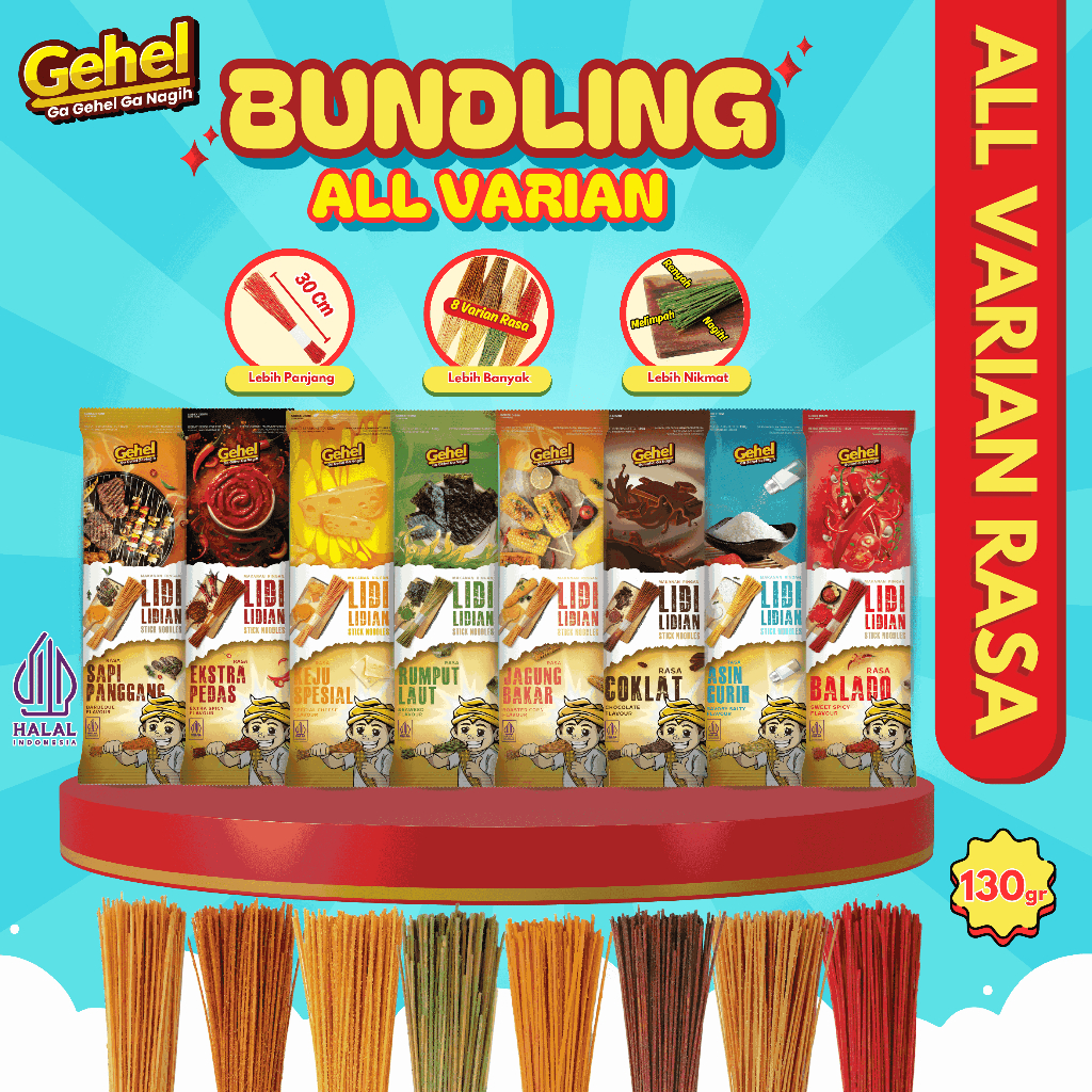 Jual GEHEL [ALL VARIANT] Paket Bundling Lidi Panjang 30 cm - Paket Isi ...