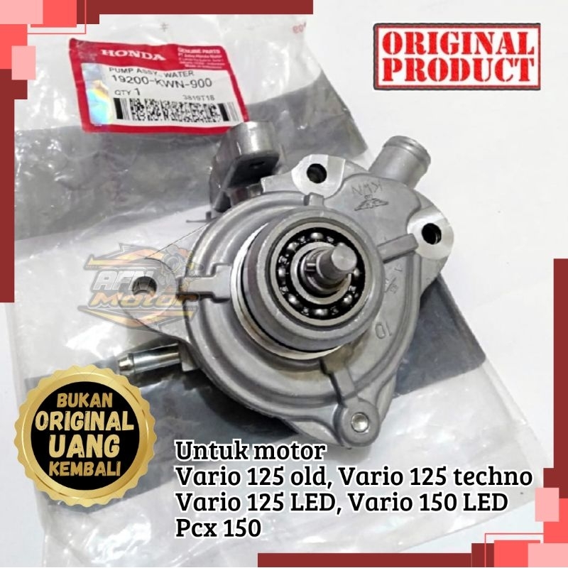 Jual ( garansi ) water pump assy KWN original Honda Vario 125 Vario 150 ...