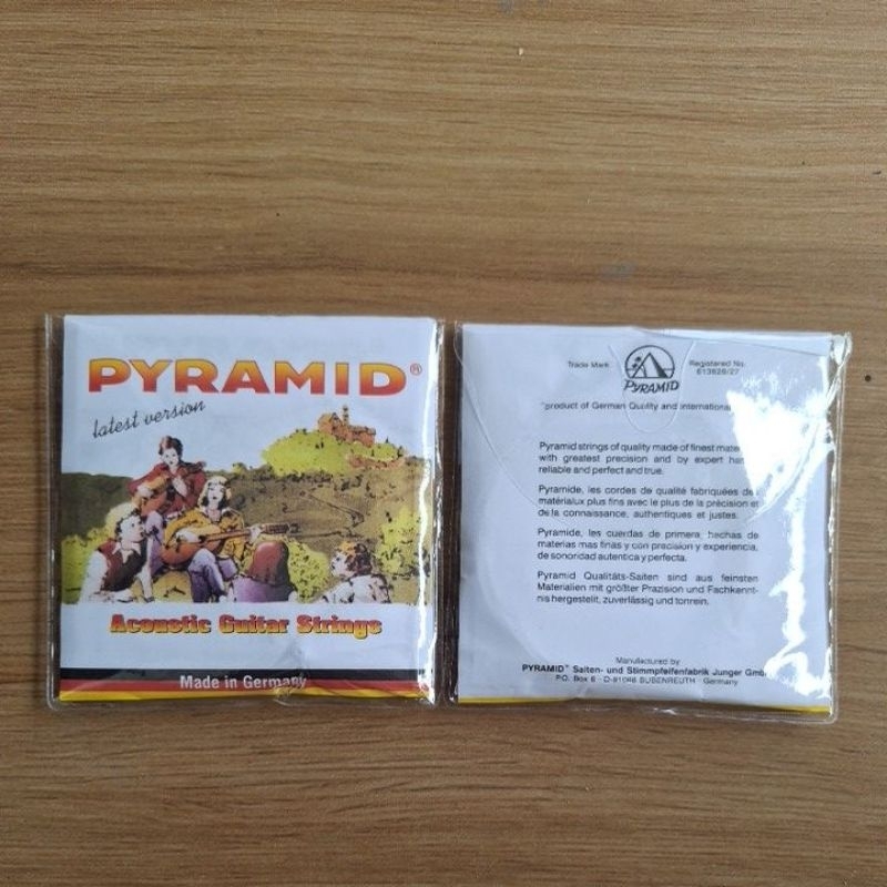 Jual senar gitar pyramid akuatik senar guitar acoustic pyramid | Shopee ...