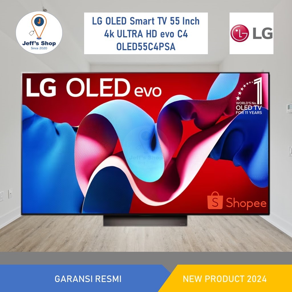 Jual LG OLED Smart TV 55 Inch 4K UHD evo C4 [NEW 2024] OLED55C4PSA ...