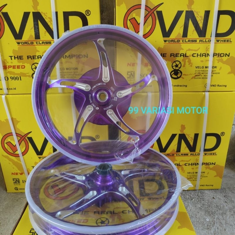Jual VELG RACING VND ORIGINAL NEW SPEED KSPEED 1.85X14 2.15X14 MIO VARIO BEAT SCOOPY VARIO 110 ...