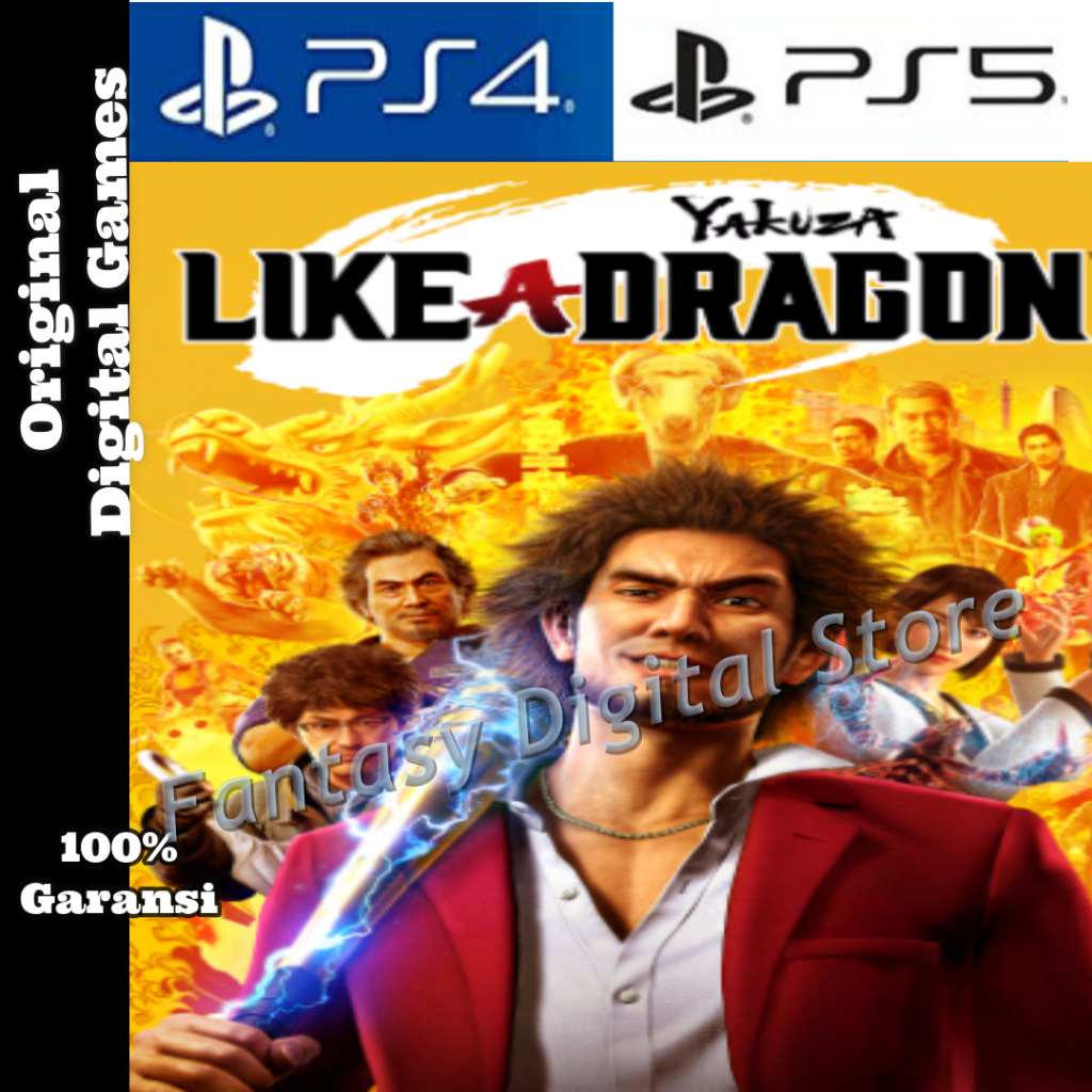 Jual Yakuza 7 Like A Dragon Legendary Hero / Hero / Standard PS4 PS5 ...