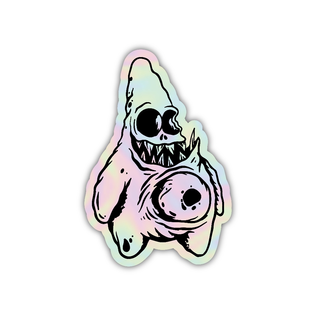 Jual Z177 patrick spongebob scarry, stiker hologram satuan | Shopee ...