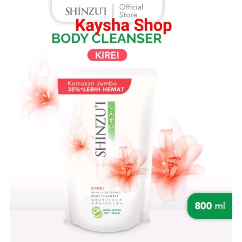Jual Shinzui Body Cleanser Refill 800ml | Shopee Indonesia