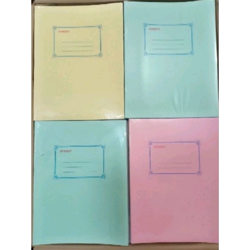 Jual Buku tulis Okey isi 38 Cover polos 1 pack (10 pcs) | Shopee Indonesia