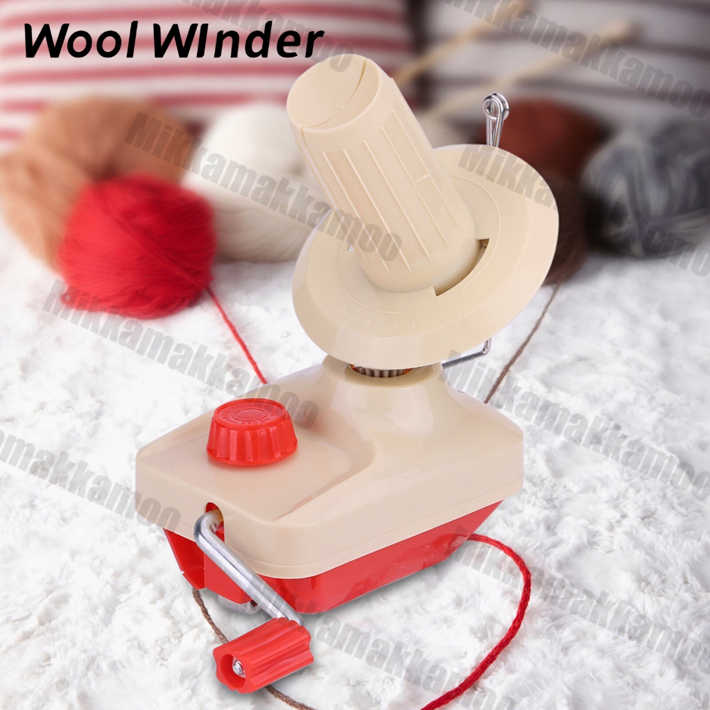 Jual Benang Jumbo Swift Yarn Fiber String Ball Hand Operated Alat ...