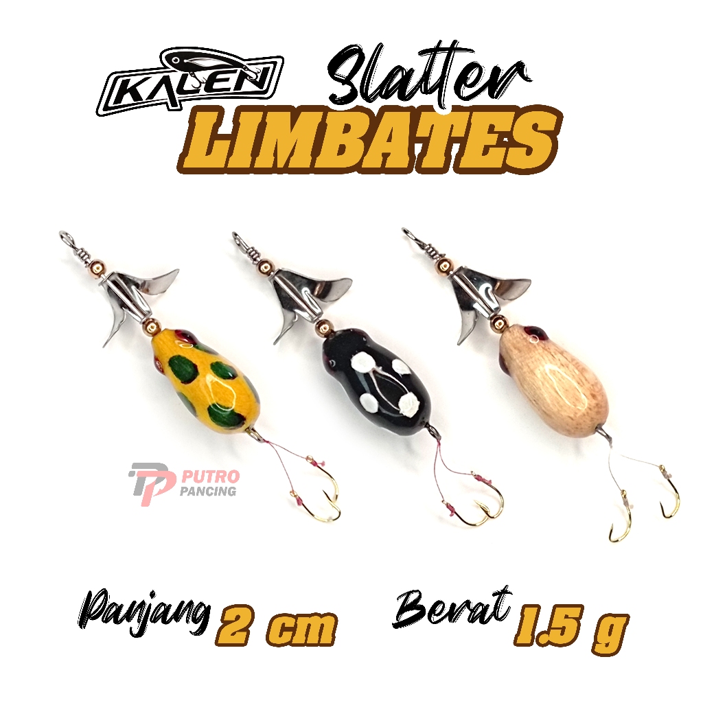 Jual Lure Mini Slatter LIMBATES Kalen Umpan Slater | Shopee Indonesia