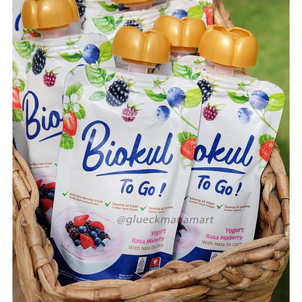 Jual Yoghurt Biokul Mixberry 80gr | Shopee Indonesia