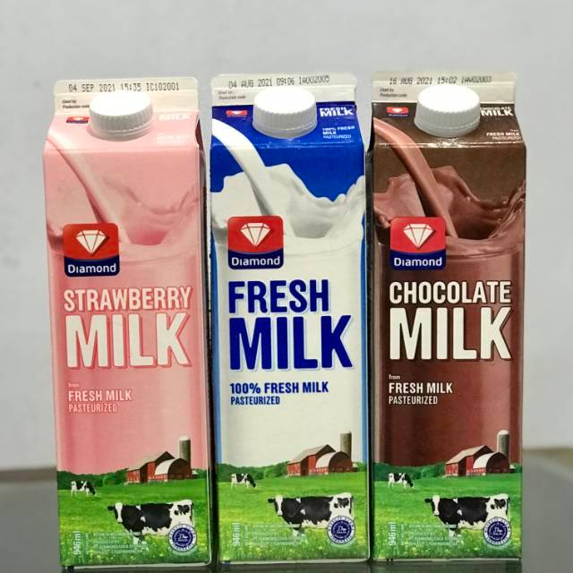 Jual Diamond Fresh Milk 946mL / Susu Segar Pasteurisasi | Shopee Indonesia