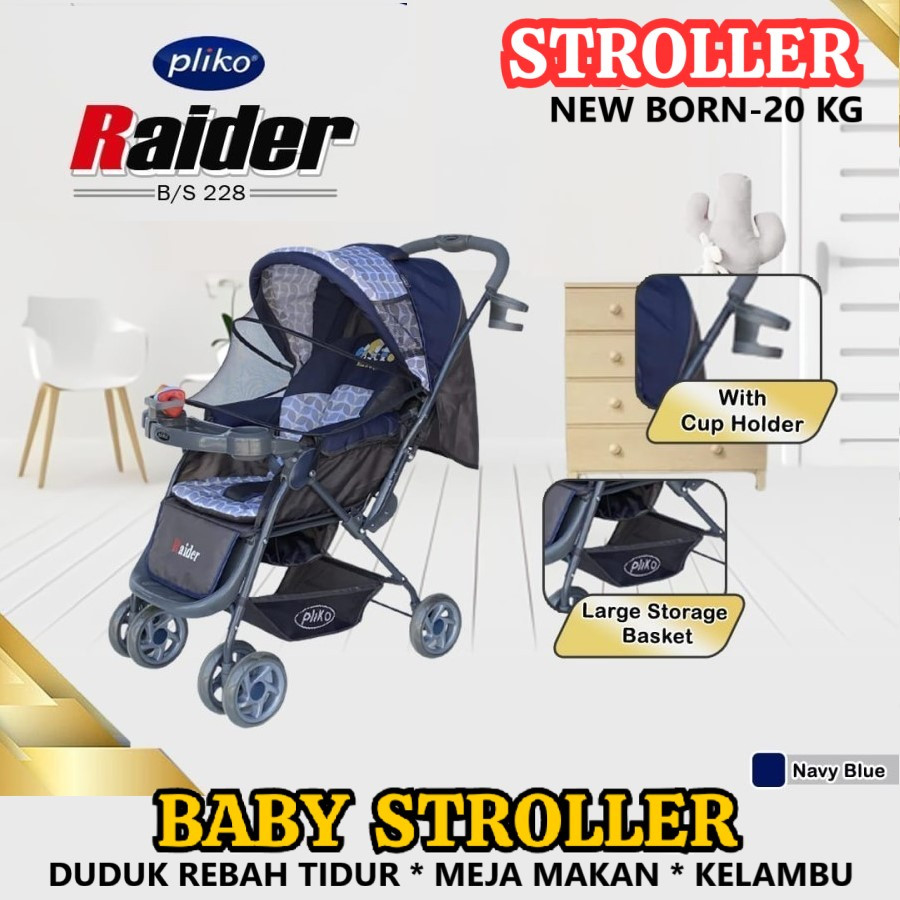 Jual Pliko PK228 Raider 3 Pengaturan Posisi Duduk, Rebah, Tidur ...