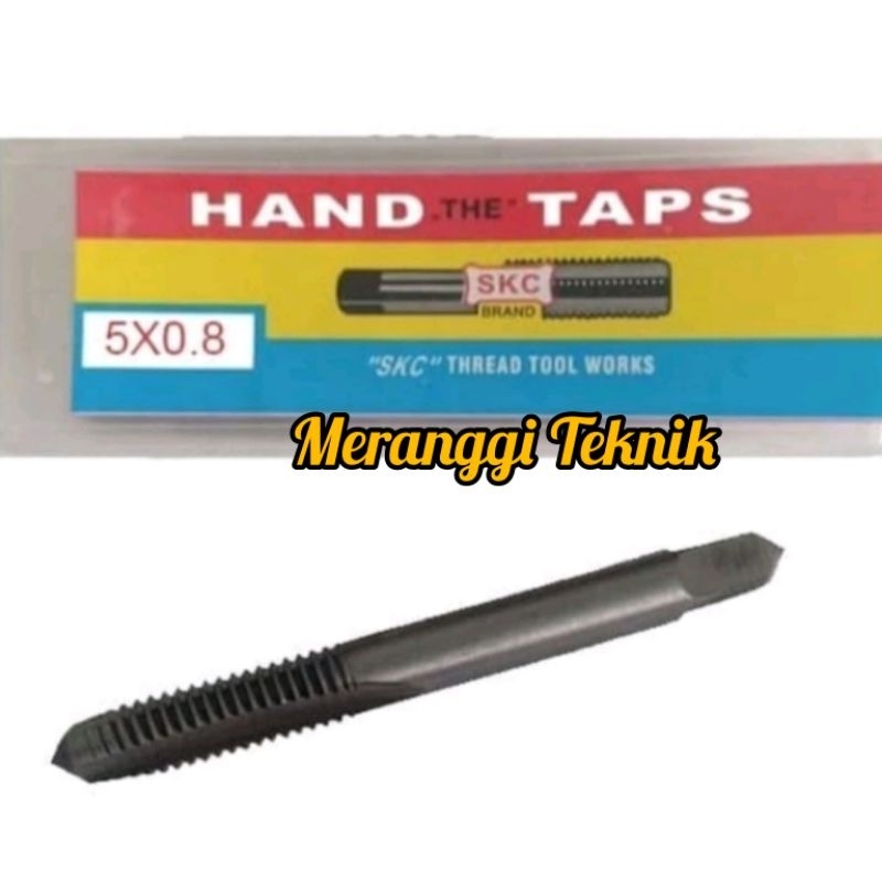 Jual id4705 SKC mata tap m5 x 0,8 - hand tap 5 x 0,8 isi 3 pcs | Shopee ...