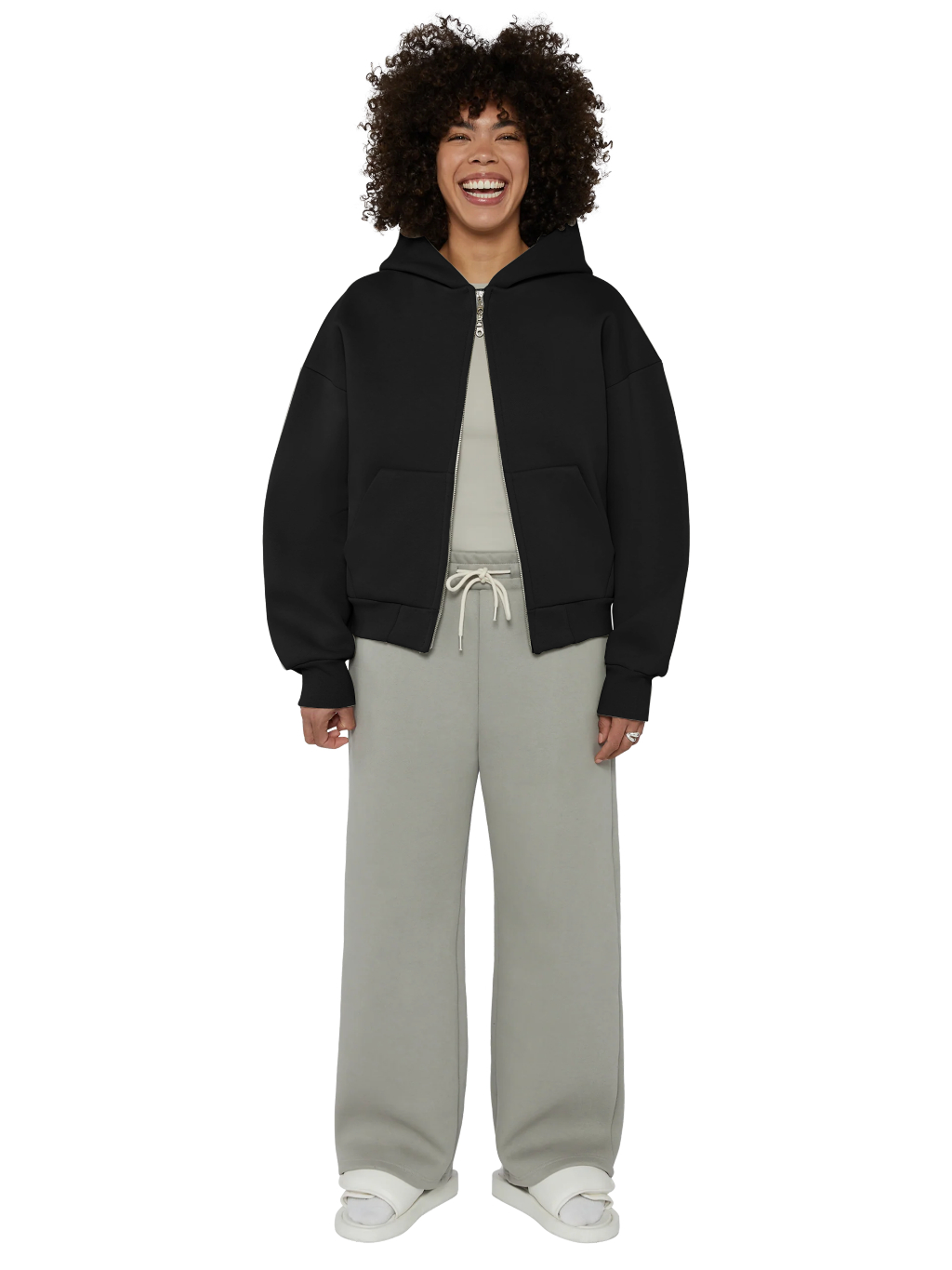 Jual DOOMMARKET - Zipper Hoodie JORN Hitam / Hoodie Zipper Boxy ...