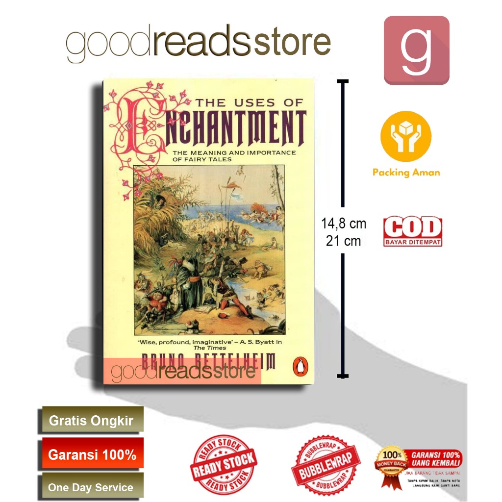Jual The Uses of Enchantment: The Meaning and Importance of Fairy Tales ...