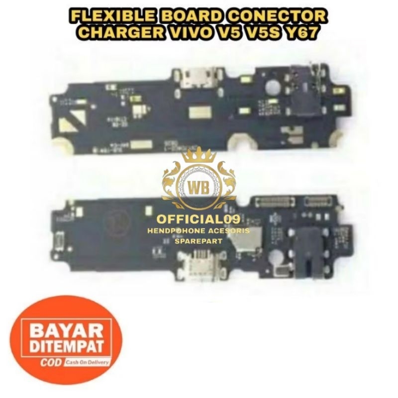 Jual FLEXIBLE BOARD CONECTOR KONEKTOR CHARGER PAPAN CAS VIVO V5 V5S Y67 ...