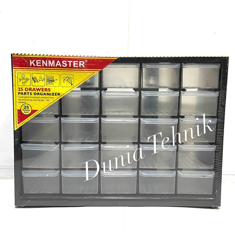 Jual KENMASTER 25 Drawers Part Organizer Rak Laci Part Organizer 25 ...