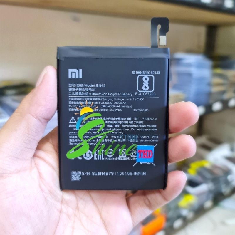 Jual Baterai Batre Xiaomi BN45 Original HP Xiaomi Redmi Note 5 / 5 Pro ...