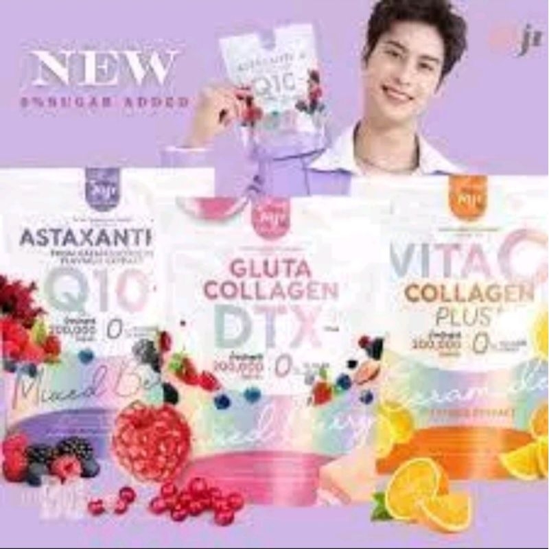 Jual Joji Secret DTX Gluta Collagen Vita C Astaxanthin Detox Plus ...