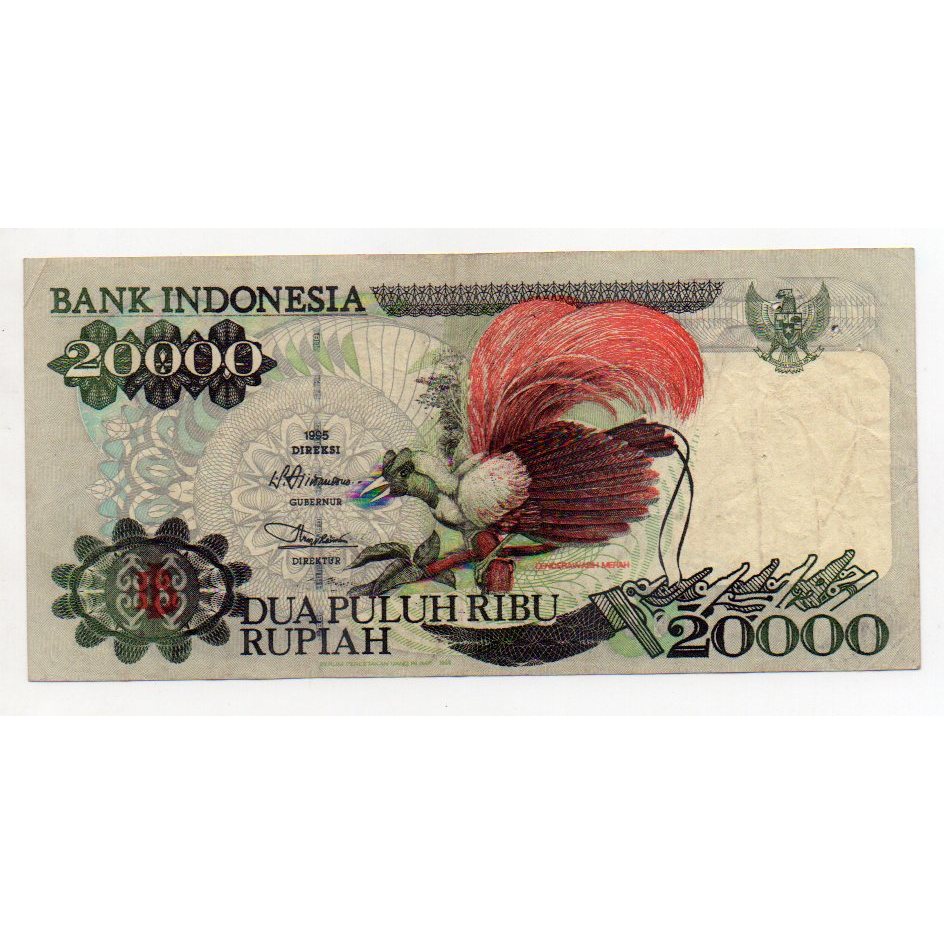 Jual UANG 20000 / 20 RIBU RUPIAH CENDERAWASIH EMISI TAHUN 1995 | Shopee ...