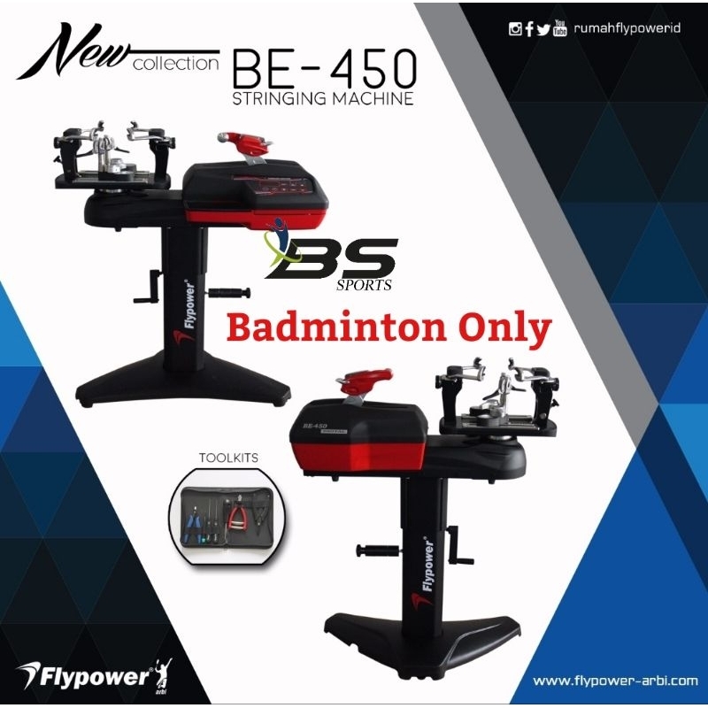 Jual MESIN SENAR / STRINGING MACHINE FLYPOWER BE450 BE 450 ORIGINAL ...