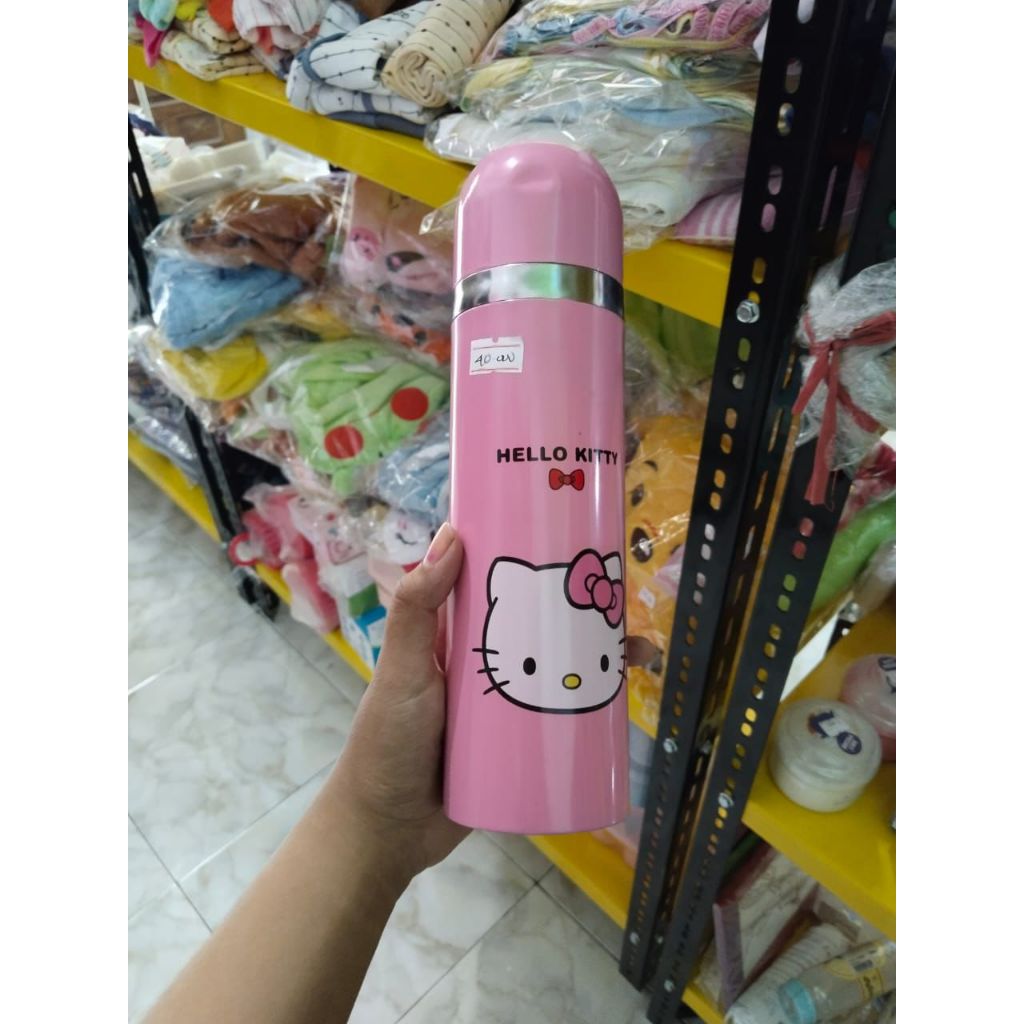 Jual Termos karakter Doraemon dan Hello kitty /Botol minum termos air ...