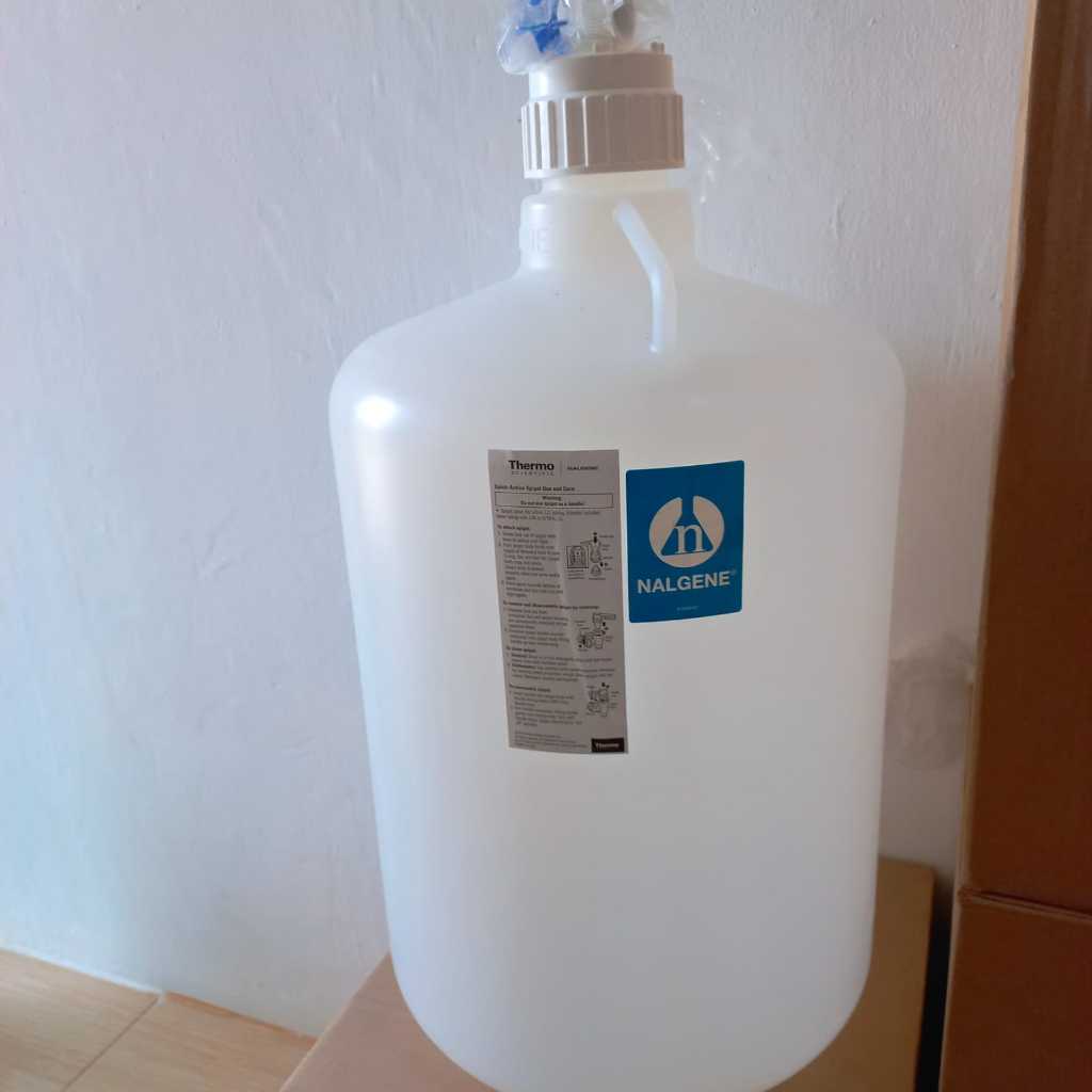 Jual Thermo Scientific Nalgene Carboy 50 Liter with Spigot PP Autoclavable | Shopee Indonesia