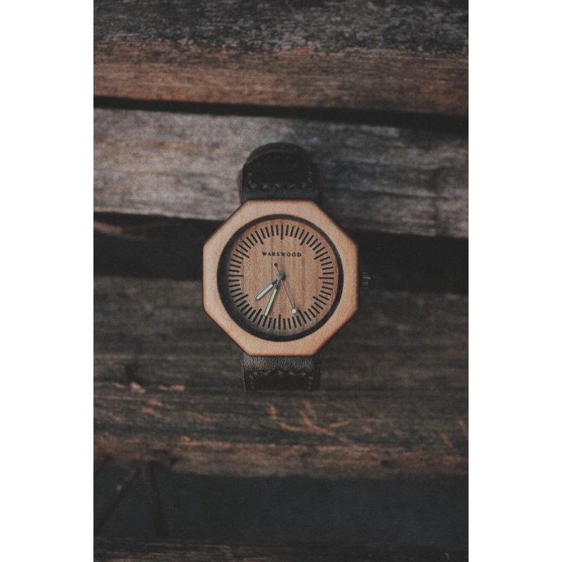 Jual jam tangan kayu warswood - oktagon mixed wood | Shopee Indonesia